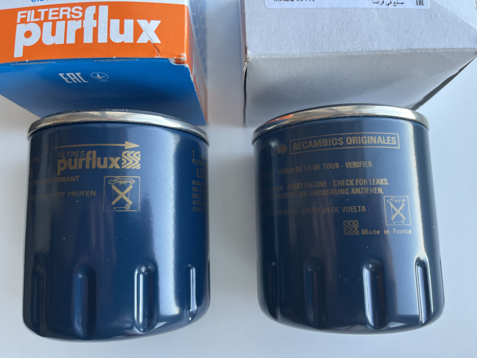 Сравнение масляных фильтров PSA 1109AL и Purflux LS923 — Peugeot 307 SW ...