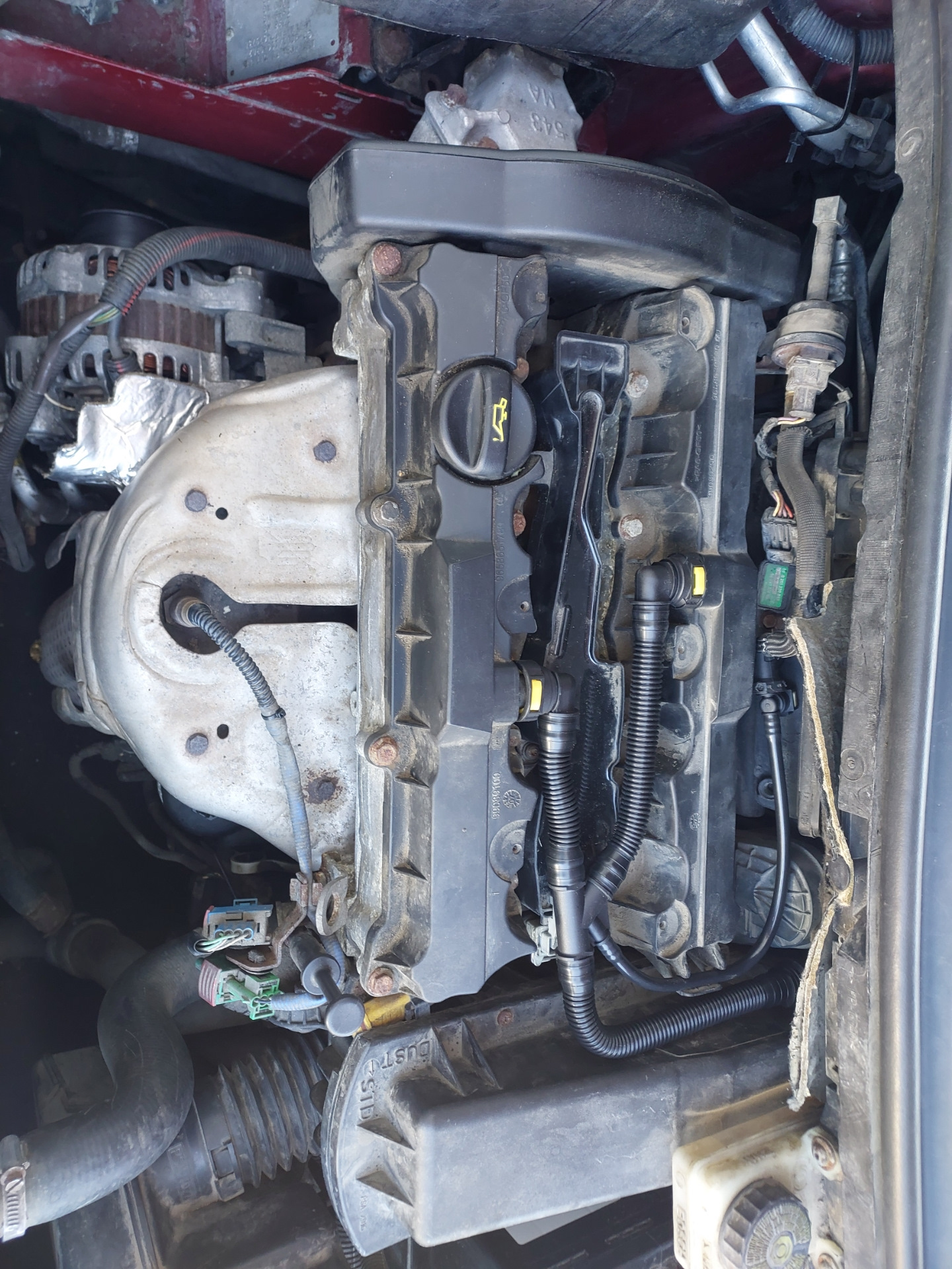 Патрубок вентиляции картера ситроен с4 1.6 — Citroen C4 (1G), 1,6 л ...