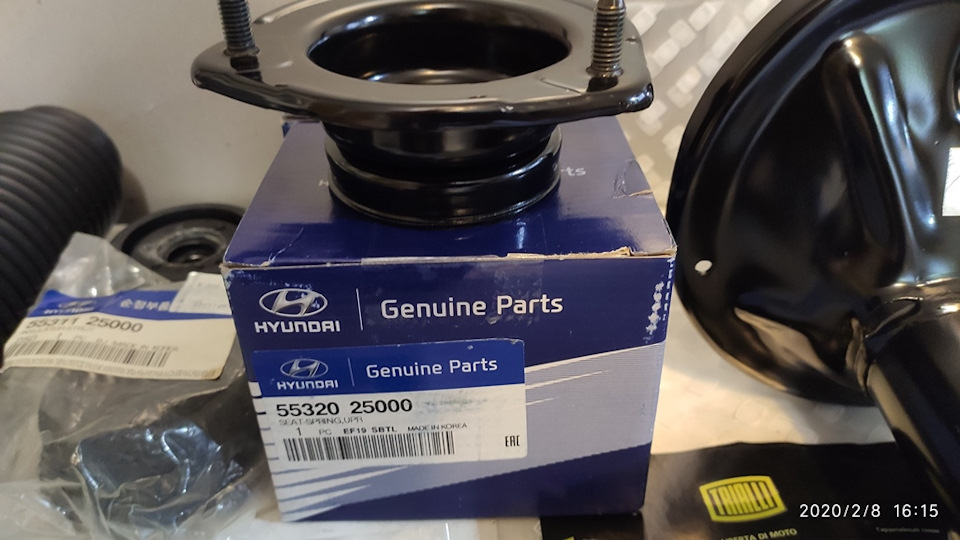 5532025000 Опора пружины задней верхняя KIA HYUNDAI | Запчасти на DRIVE2