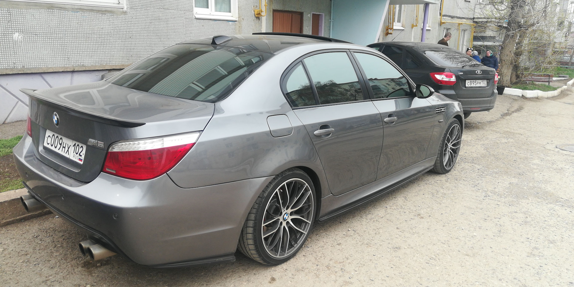 Shadow line — BMW 5 series (E60), 3 л, 2008 года | тюнинг | DRIVE2