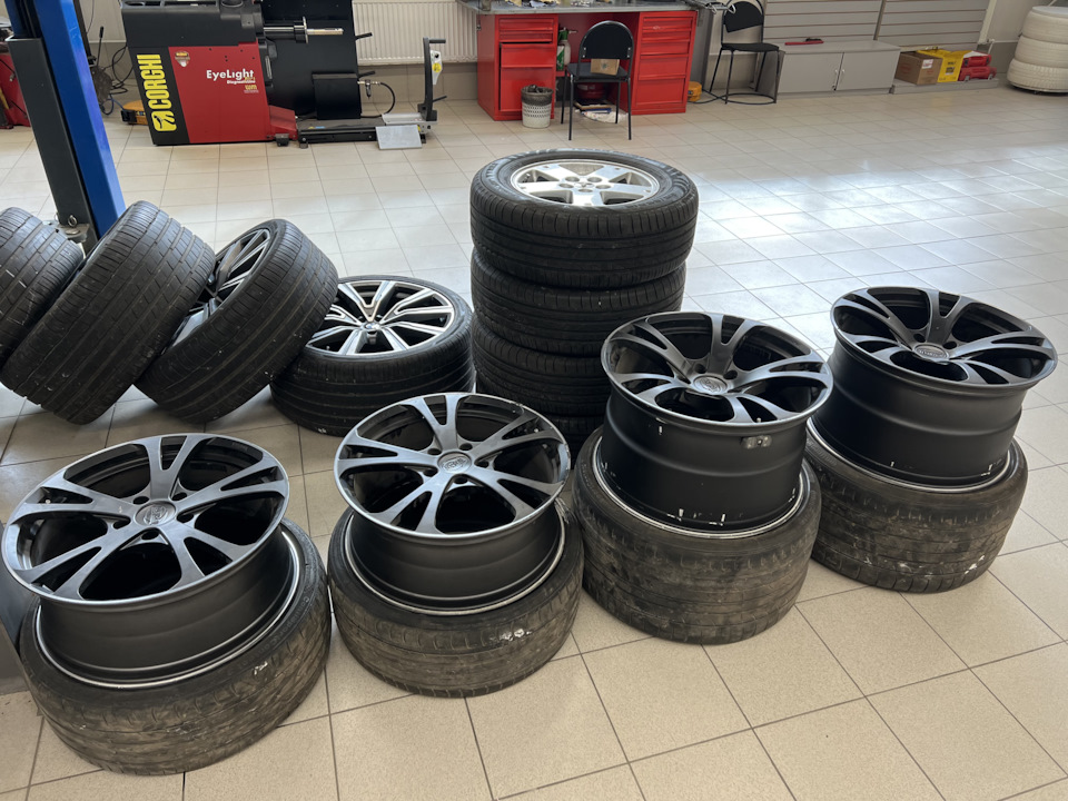 Techart Formula III/ Michelin ps4s — Porsche 911 (997), 3,8 л, 2009 ...