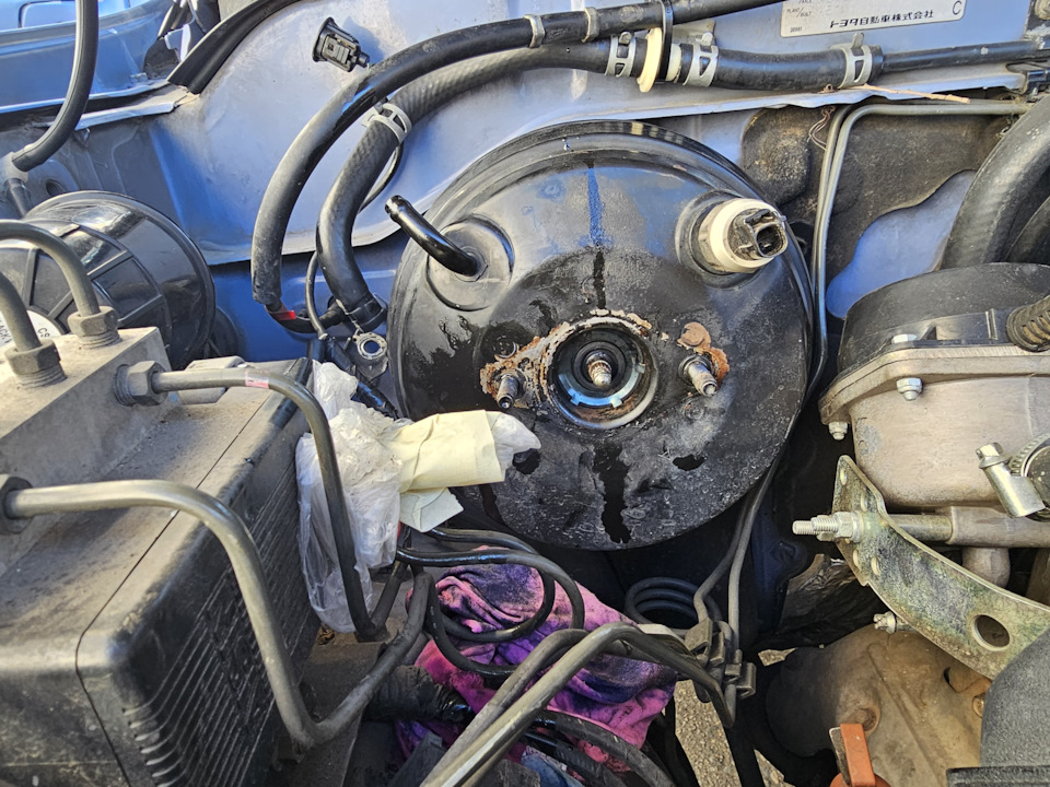 Замена ВУТ Toyota Hilux Surf 185 1KZ 1996 г. — Toyota Land Cruiser ...