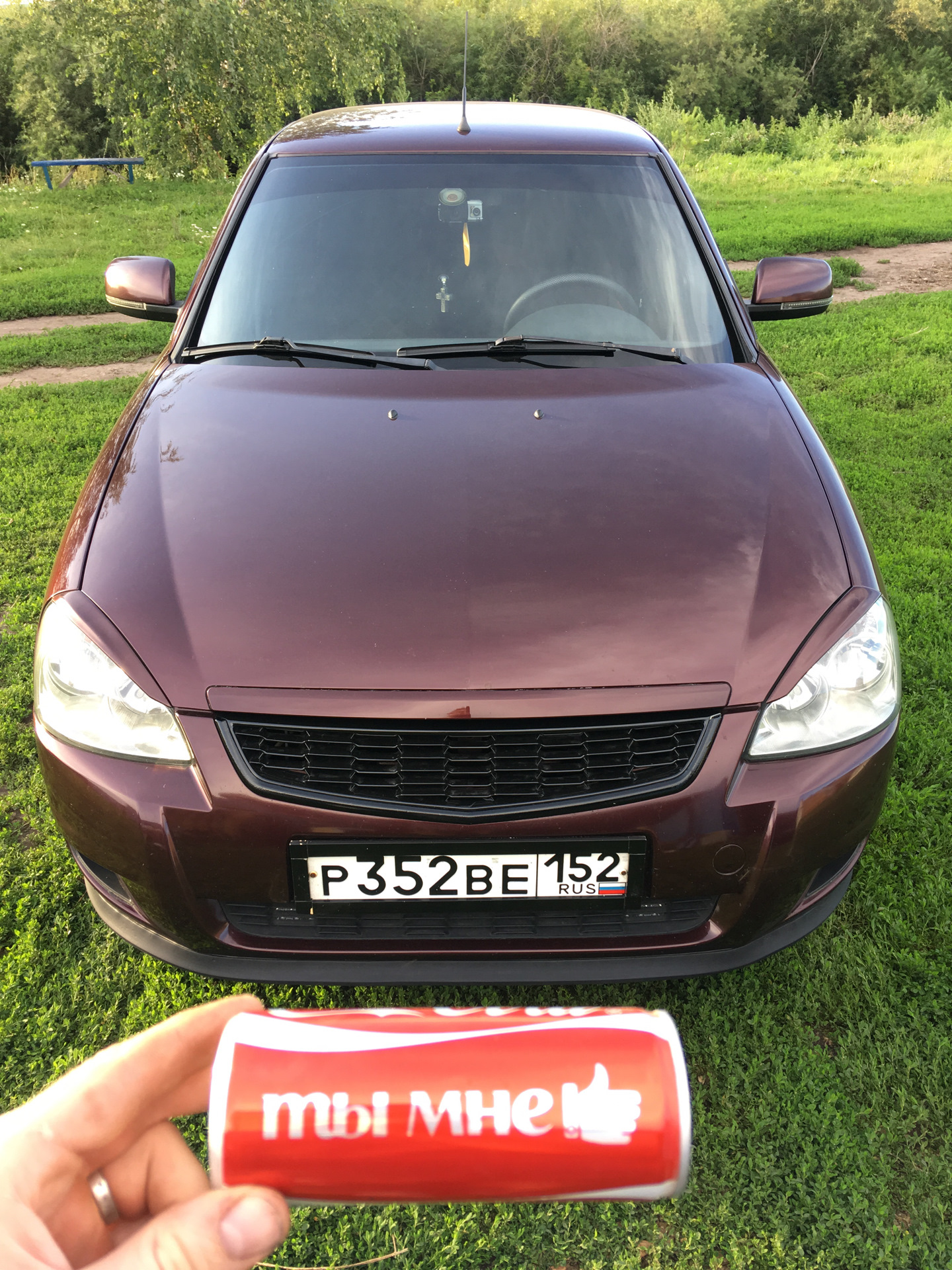 47.Замена датчика тормоза! — Lada Приора седан, 1,6 л, 2012 года ...