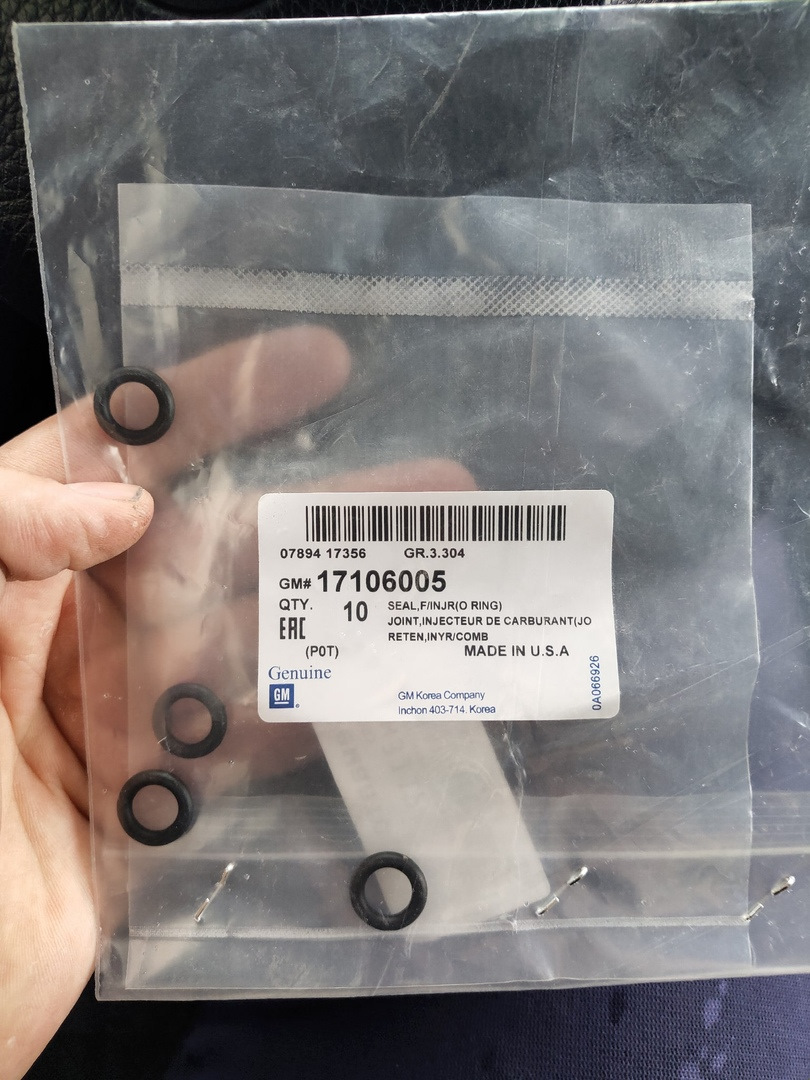 17106005 Уплотнительное кольцо топливной форсунки GM | Запчасти на DRIVE2