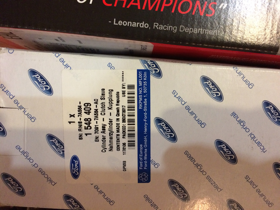 1548409 Подшипник выжимной гидравлический / Focus-II, C-Max, Mondeo-IV ...