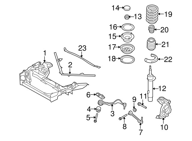 31316786001 стойка BMW | Запчасти на DRIVE2