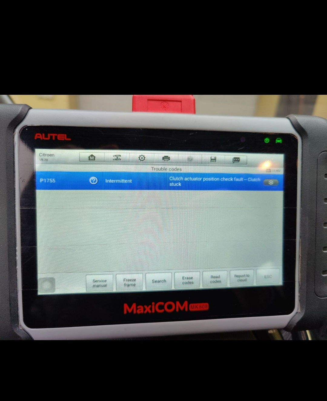 Ошибка P1755 коробка передач CFC300P — Citroen Grand C4 Picasso (1G), 2 ...