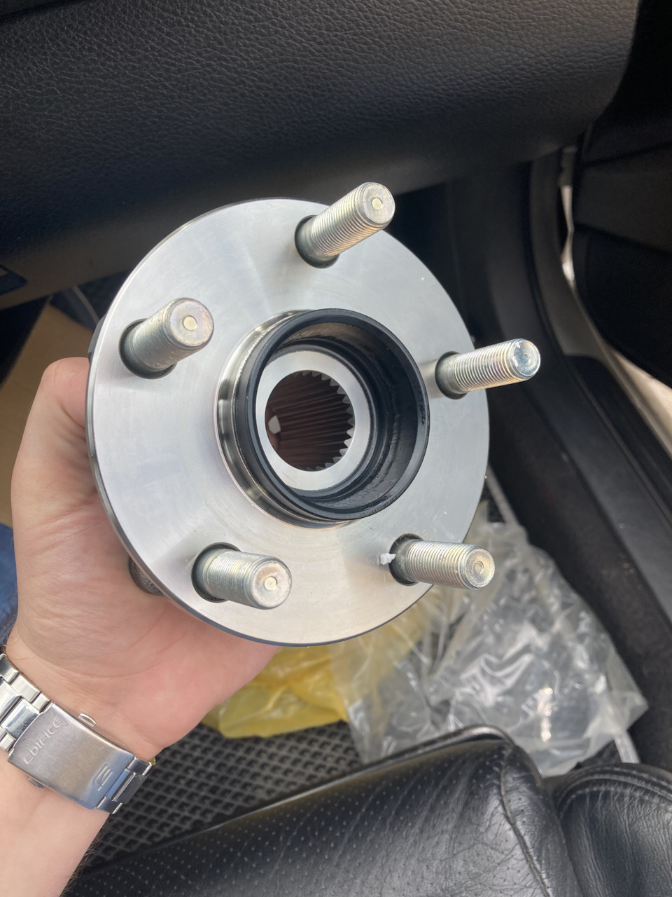 Замена левого переднего ступичного подшипника — Subaru Legacy (BL/BP ...