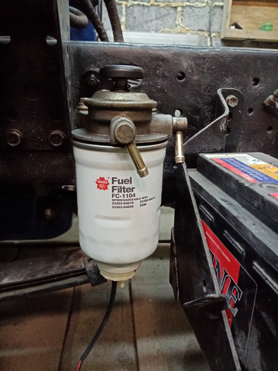 2330364010 Фильтр топлвный дизель TOYOTA LEXUS | Запчасти на DRIVE2