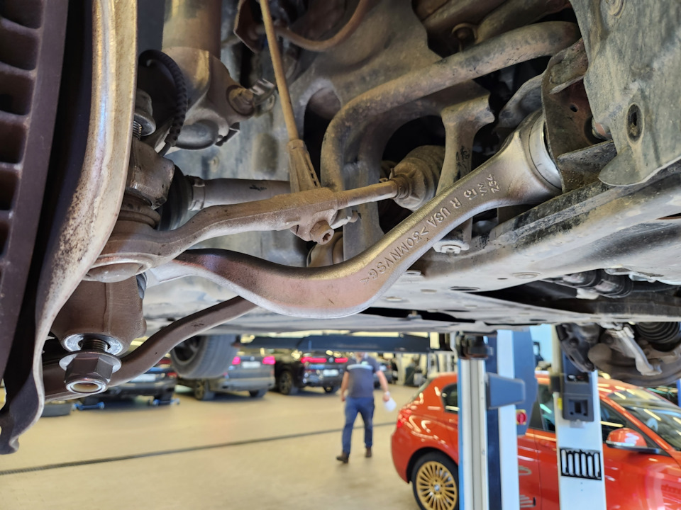 Заменили косые рычаги по гарантии — BMW X3 (G01), 3 л, 2021 года ...