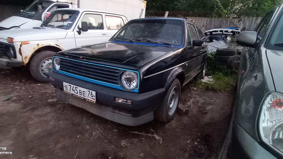 Volkswagen Golf Mk2 1.8 бензиновый 1985 | Anarchy Car на DRIVE2