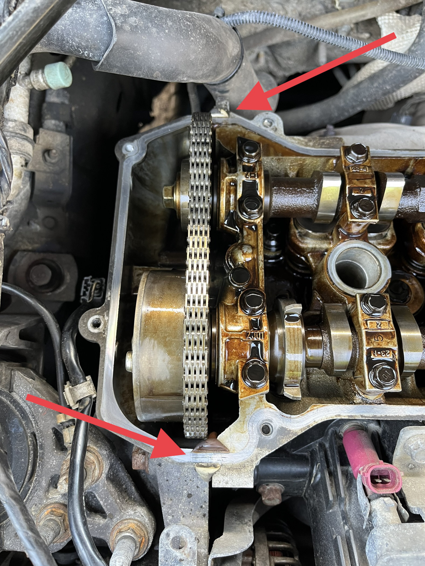 Замена прокладки клапанной крышки — Mazda 3 (1G) BK, 1,6 л, 2006 года ...