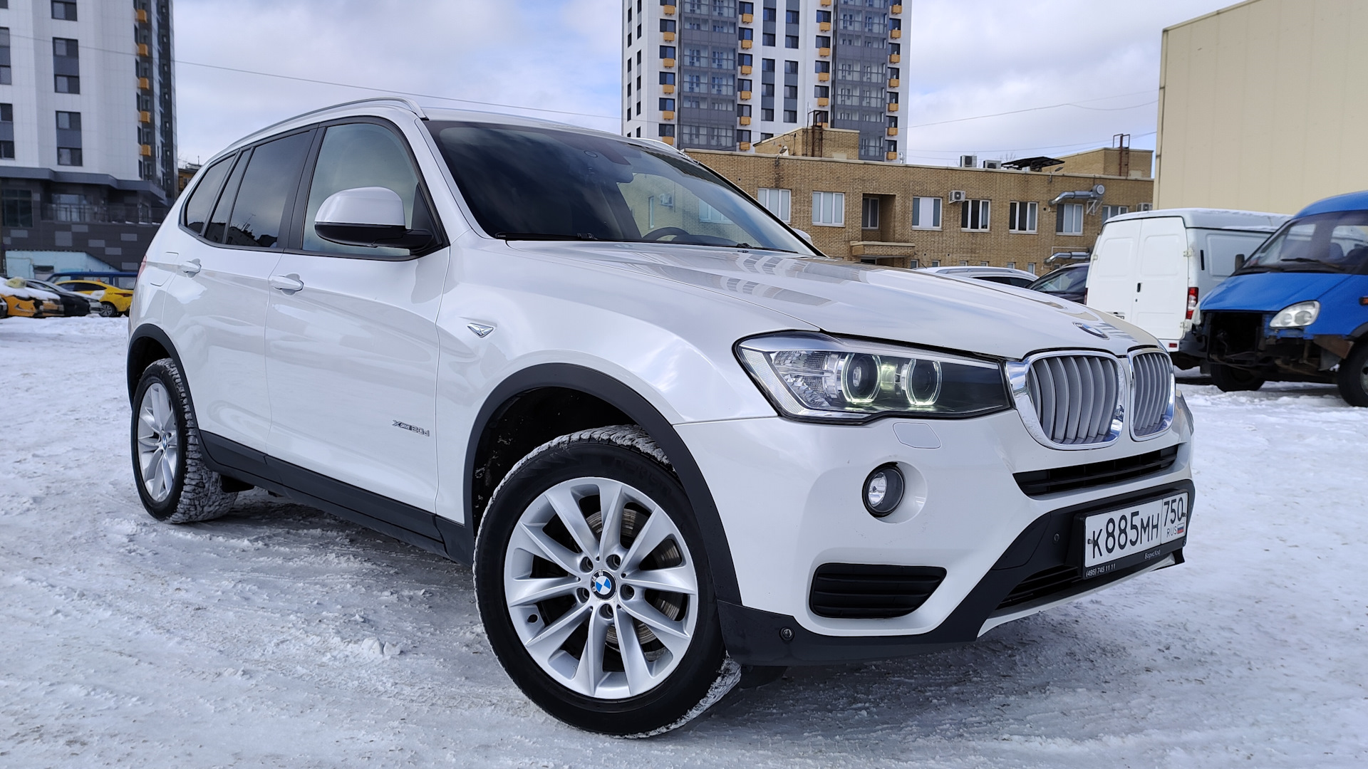 BMW X3 (F25) 2.0 дизельный 2014 | Snow white 略流 на DRIVE2