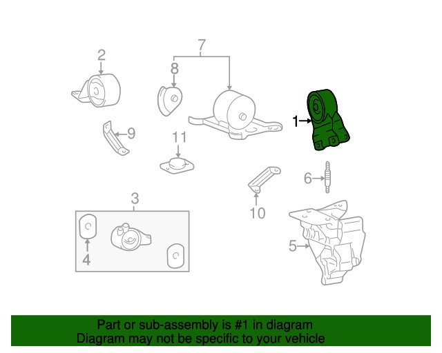 2191038602 Опорный узел двигателя KIA HYUNDAI | Запчасти на DRIVE2