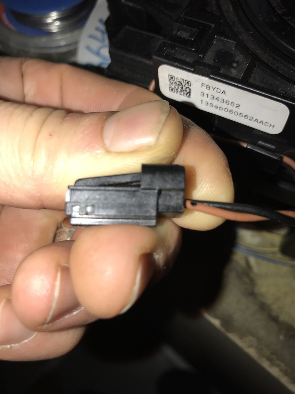 31343662 Контакт SRS подвижный Volvo | Запчасти на DRIVE2