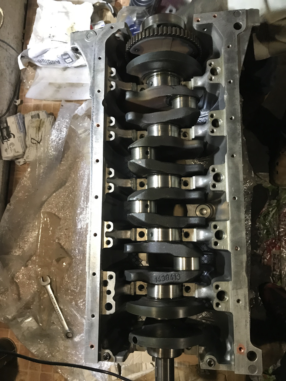 M52B28TU Контрактный двигатель 2.8 286S2 BMW 7 E38 728 1995-2001 BMW ...