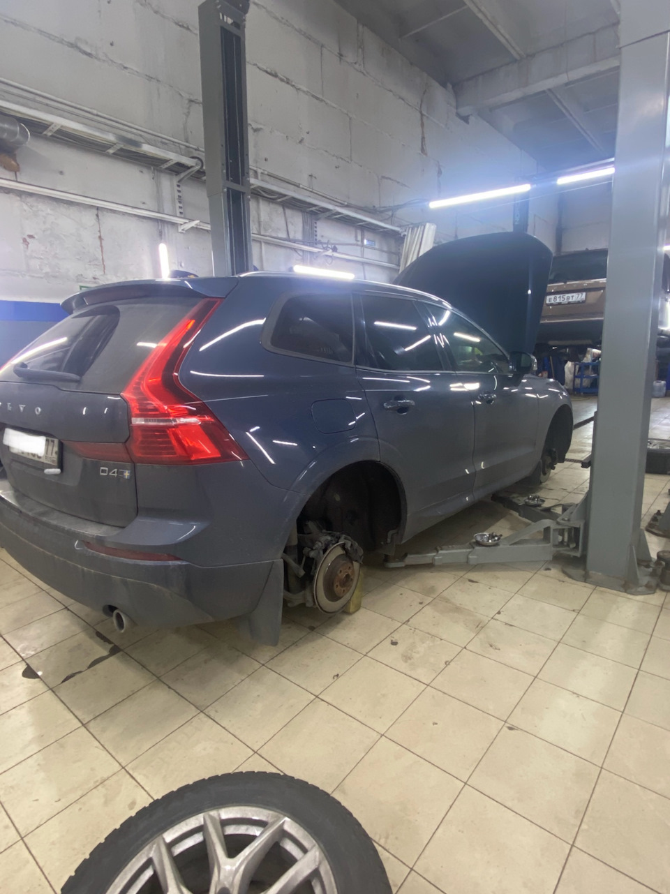 52’000 км — замена жидкостей и тормозов — Volvo XC60 (2G), 2 л, 2020 года | визит на сервис | DRIVE2