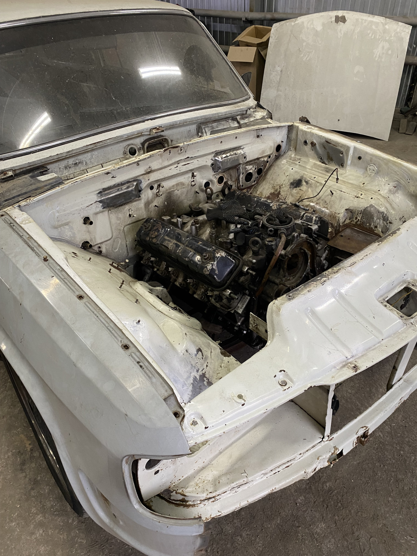 Примерка V8 — ГАЗ 31022, 2,4 л, 1995 года | другое | DRIVE2