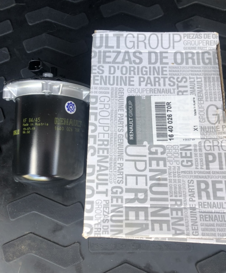 164002670R Фильтр RENAULT | Запчасти на DRIVE2