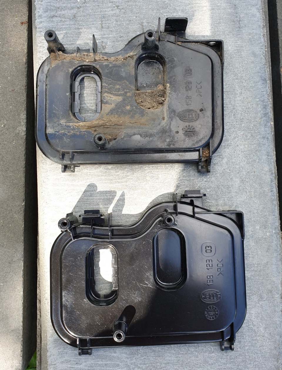 Устранение запотевания фар: замена задних крышек — Audi A8 (D3), 4,2 л ...