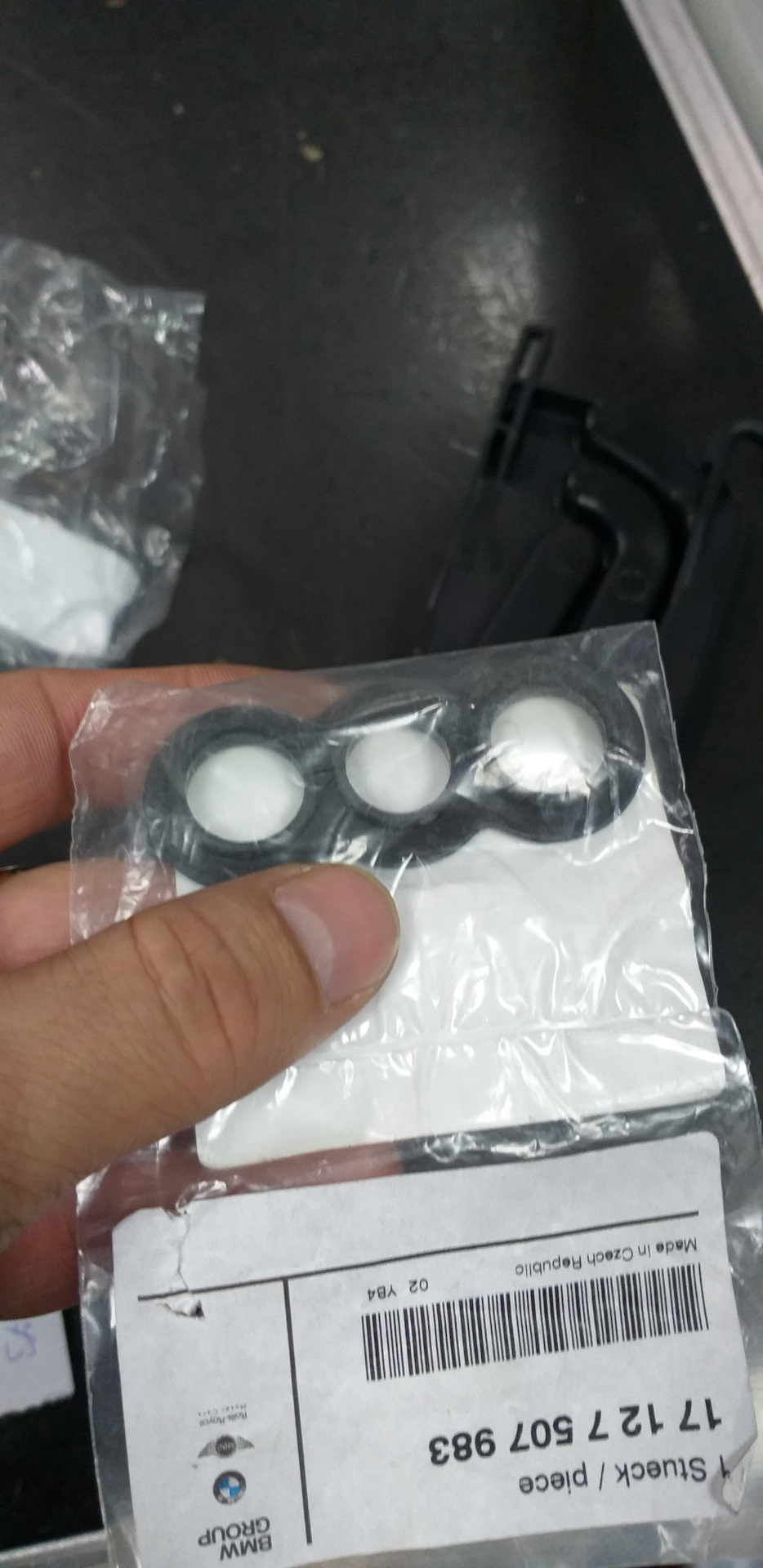 17127507983 Уплотнительная пластина BMW | Запчасти на DRIVE2