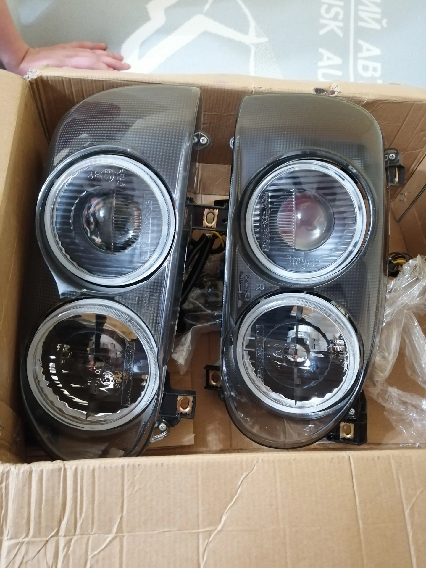 Фары TYC Dual Round — Volkswagen Golf GTI Mk3, 2,9 л, 1992 года ...