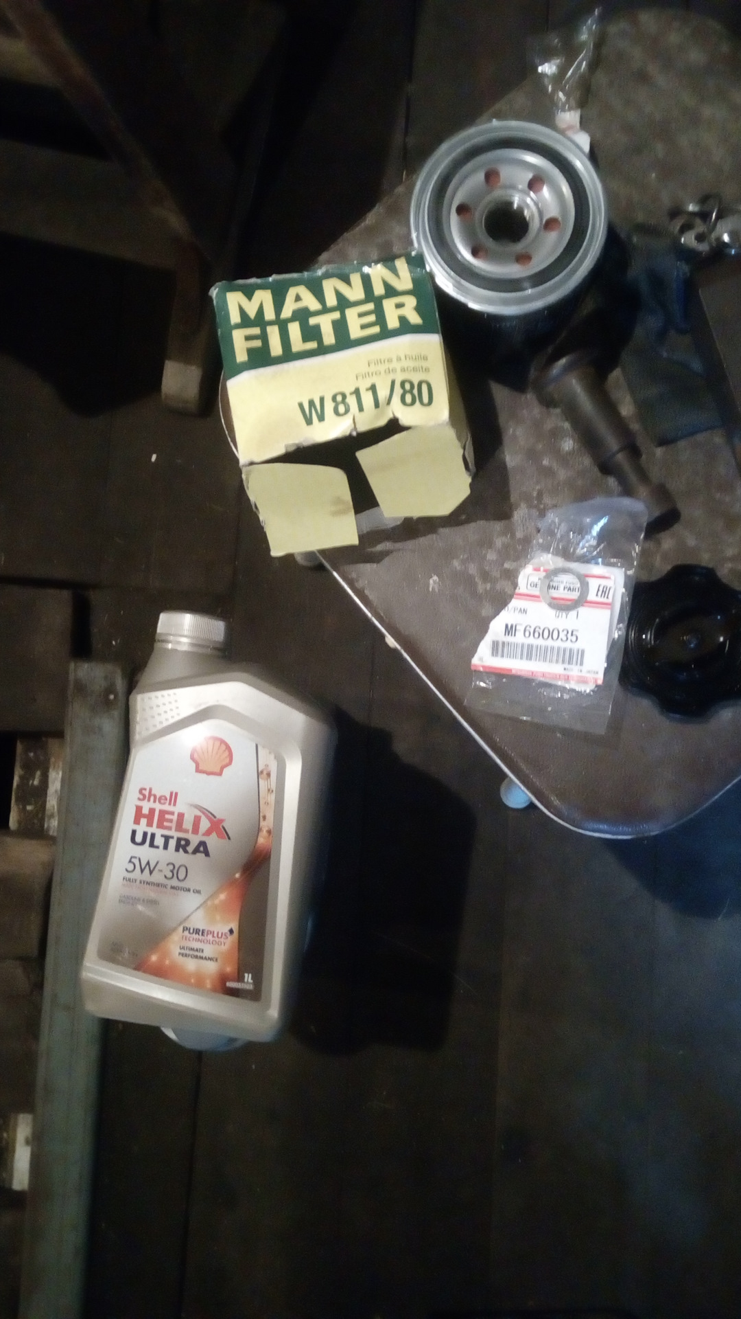 Замена масла — Mitsubishi Pajero (4G), 3 л, 2013 года | плановое ТО ...