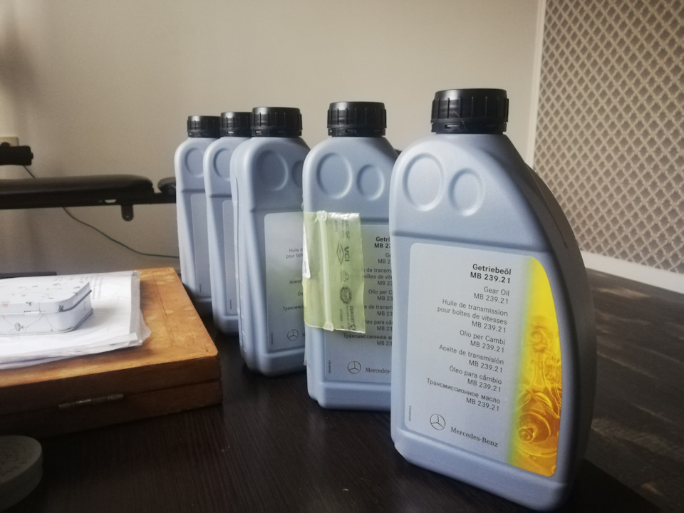 Масло трансмиссионное Mercedes-Benz на Mercedes-Benz A-Class (W177 ...