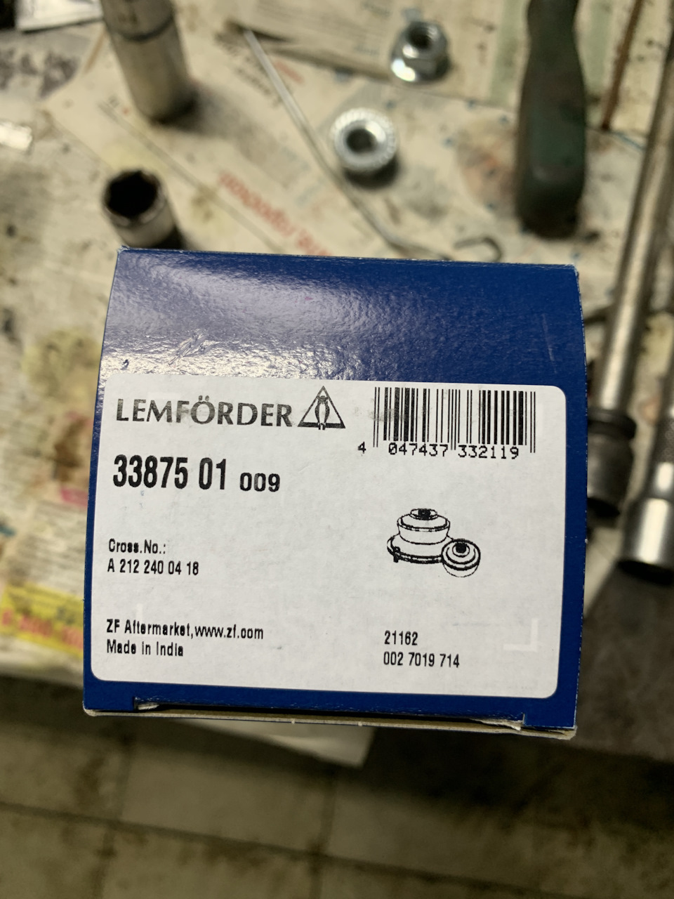 Замена подушки АКПП — Mercedes-Benz E-Class (W212), 2,2 л, 2009 года ...