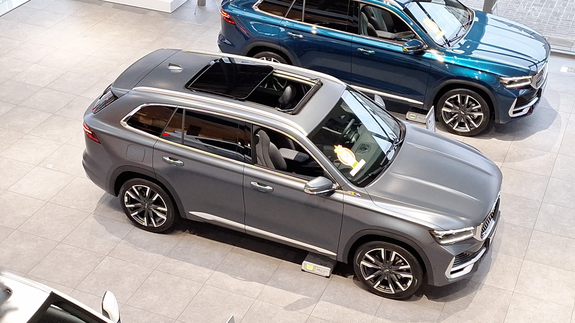 Покупка Geely Monjaro, , с трей-ином Q7 — Audi Q7 (2G), 3 л, 2018 года ...