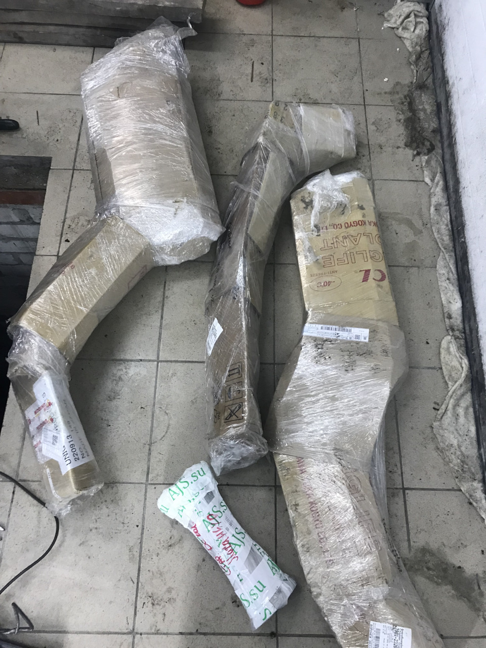 Глушитель — Toyota Mark II (90), 2 л, 1993 года | запчасти | DRIVE2