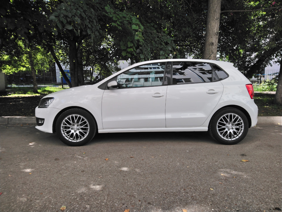 Занижение опоры от polo 6n — Volkswagen Polo Hatchback Mk5, 1,4 л, 2013 ...