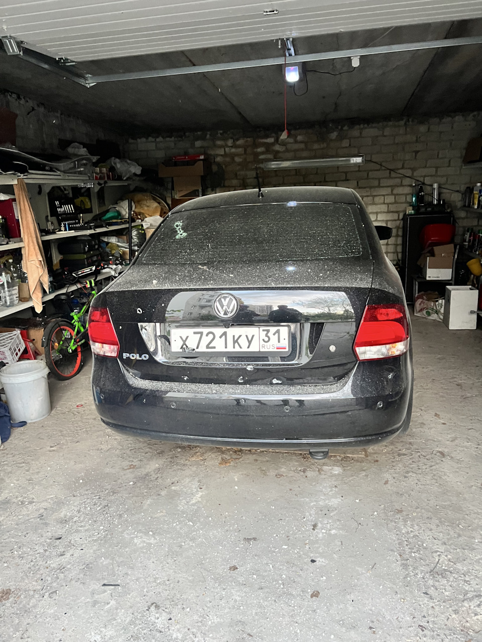Не пронесло… — Volkswagen Polo Sedan, 1,6 л, 2013 года | просто так | DRIVE2