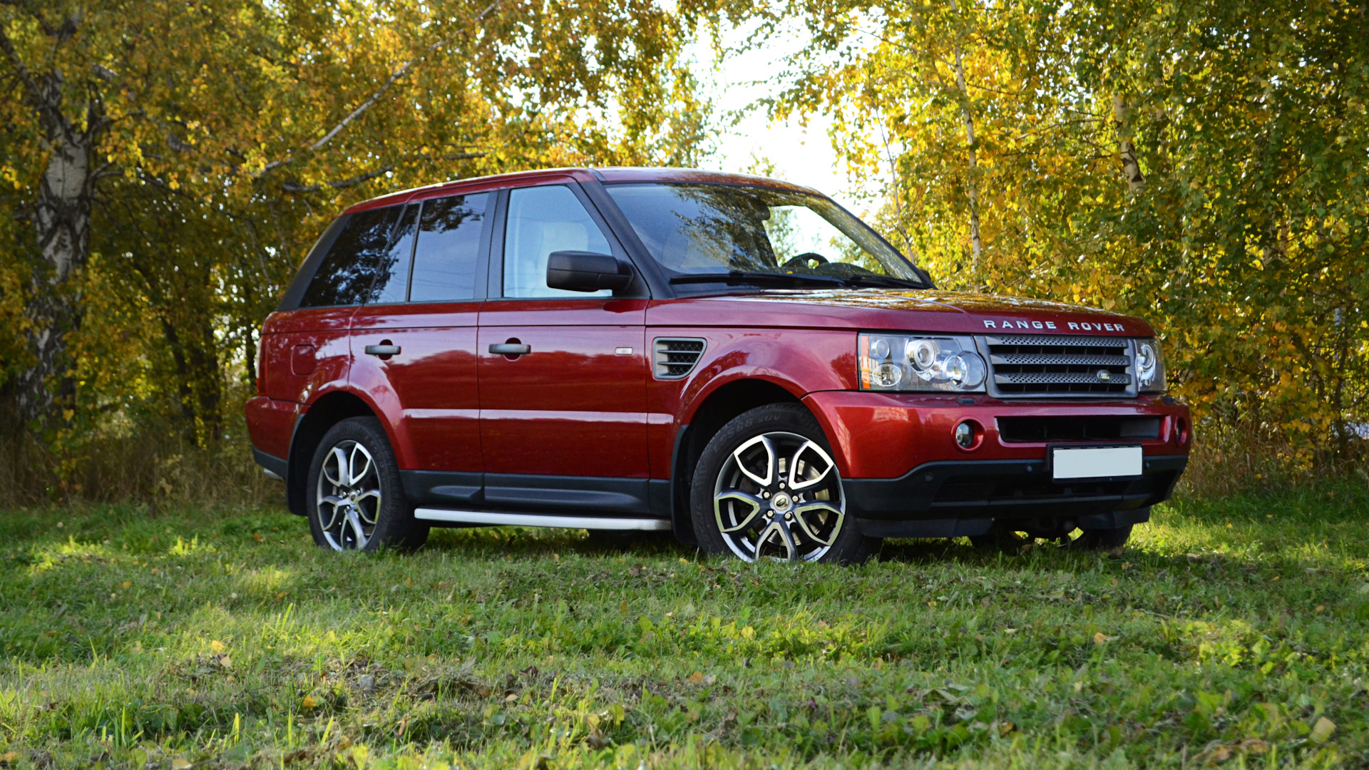 Land Rover Range Rover Sport (1G) 4.4 бензиновый 2008 | 4.4 Rimini Red ...