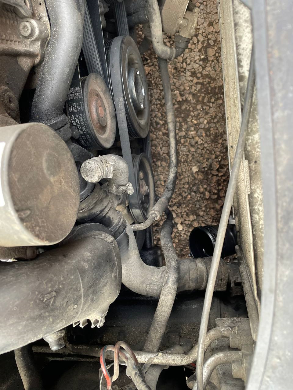 Патрубок турбины/интеркулера M57d30 E90 — BMW 3 series (E90), 3 л, 2006 ...