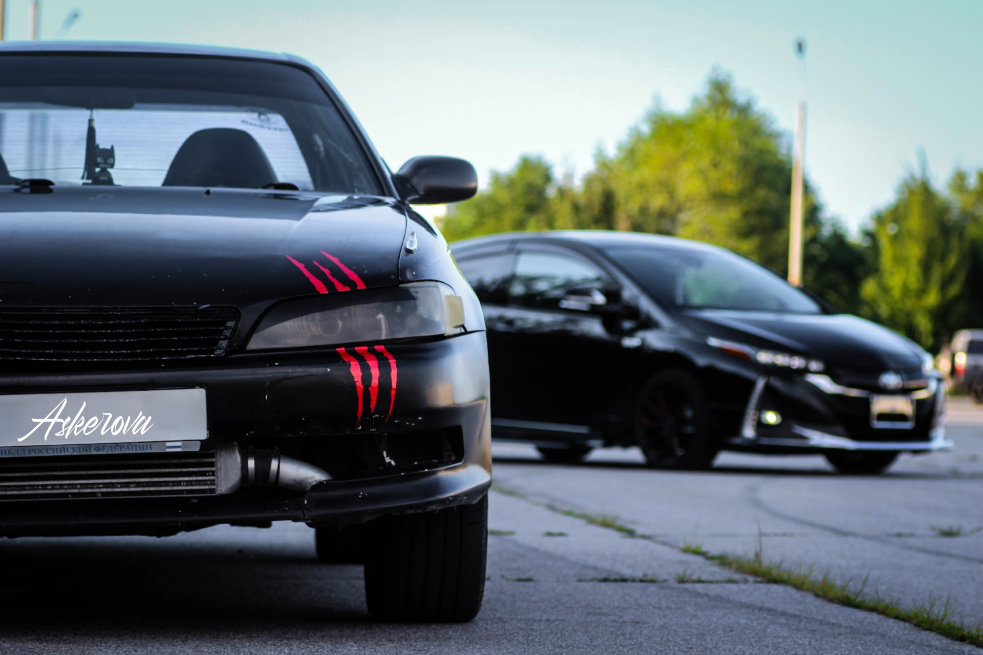 Чёрный Кардинал & Toyota Prius — Toyota Mark II (90), 2,5 л, 1993 года ...