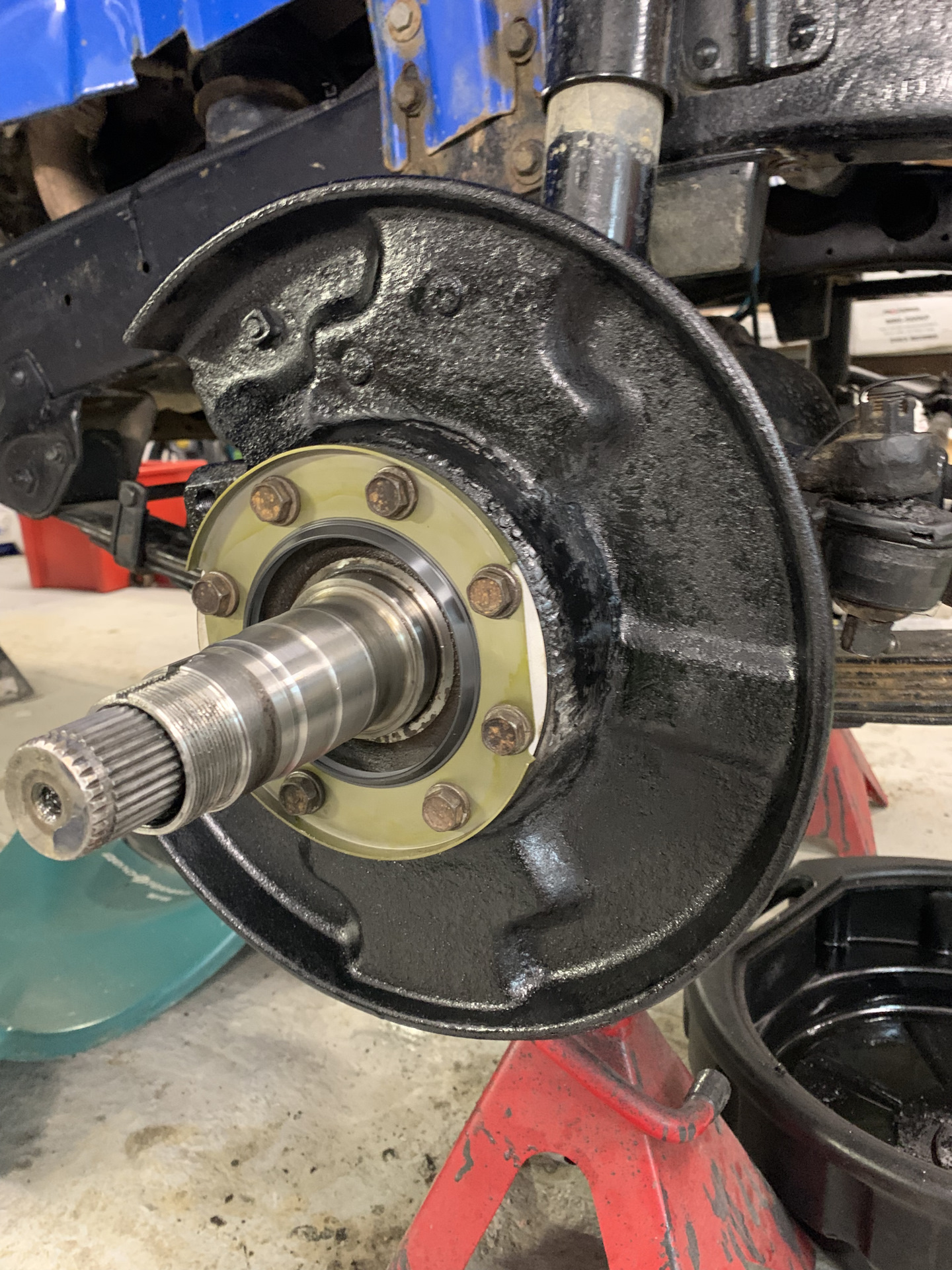 Переборка мостов, Установка блокировок и замена главных пар — Toyota ...