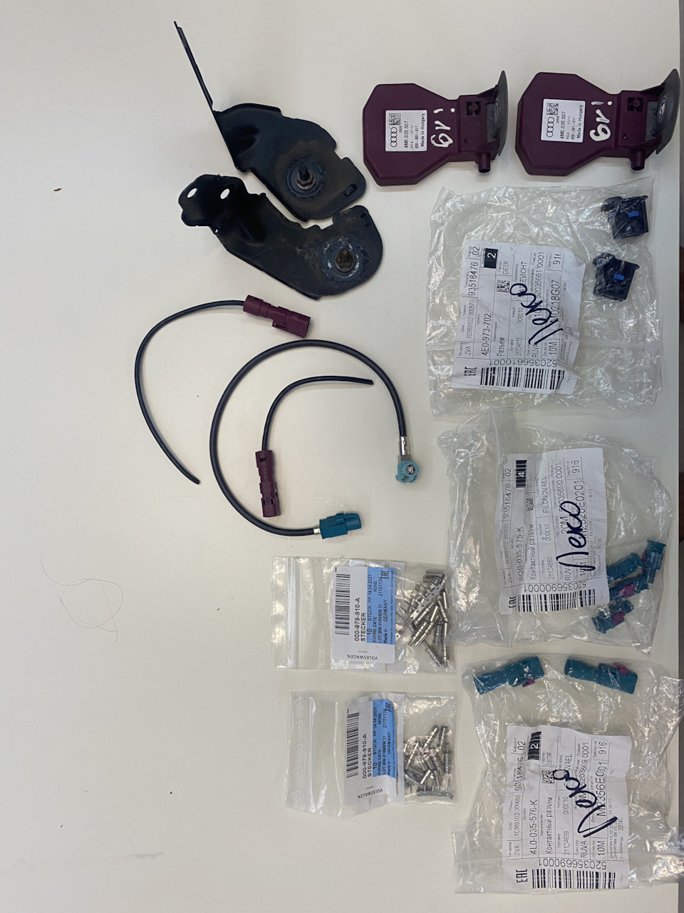 000979910 Двойной штекер VAG | Запчасти на DRIVE2