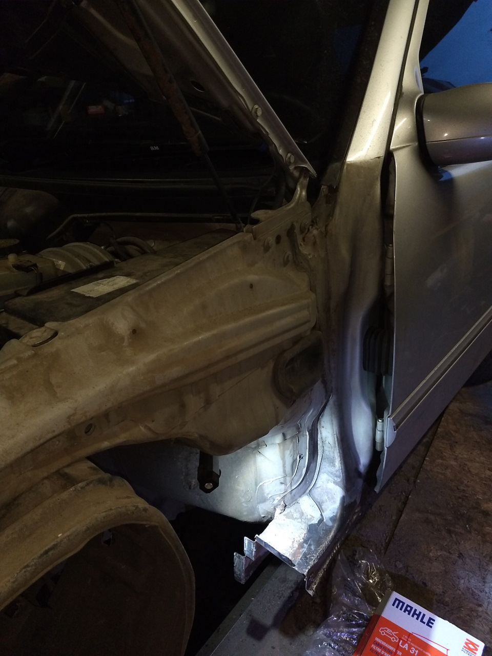 Пороги — Mercedes-Benz E-Class (W210), 2 л, 2000 года | кузовной ремонт ...