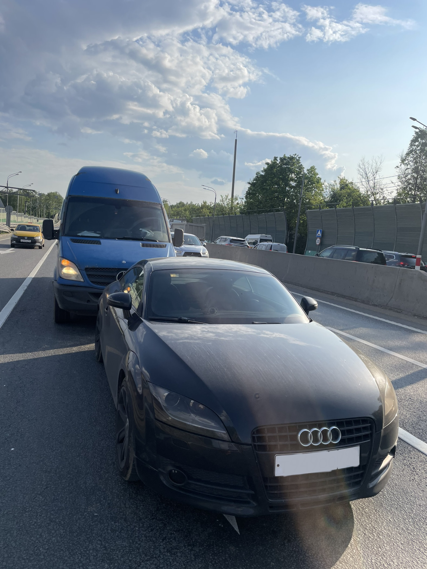 Легкое ДТП — Audi TT (2G), 2 л, 2006 года | ДТП | DRIVE2