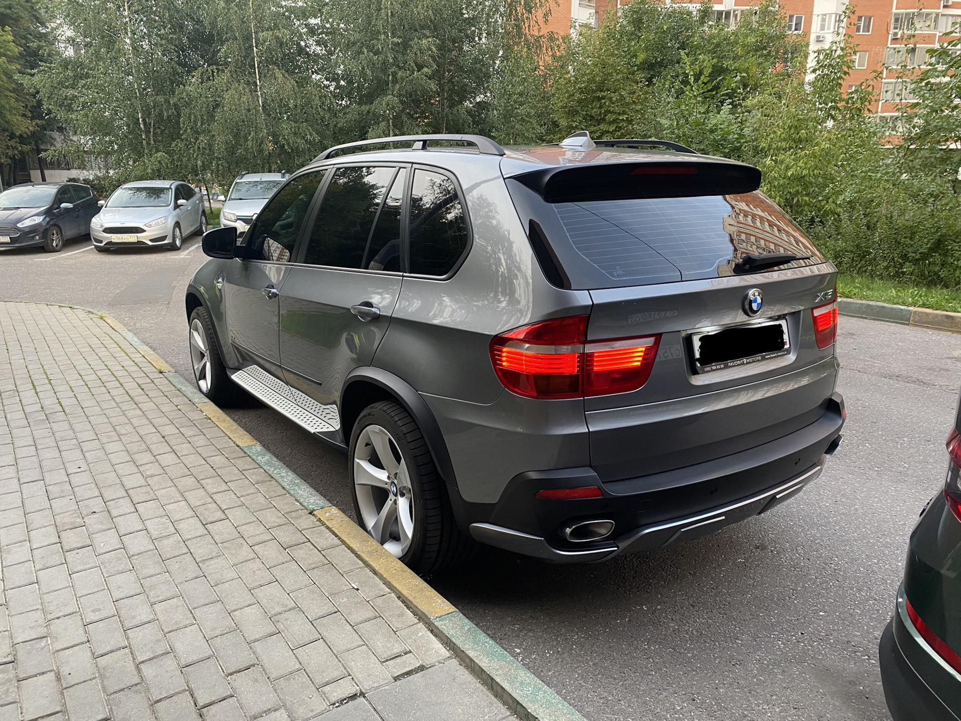 Широкие арки. Внешка всё! — BMW X5 (E70), 3 л, 2007 года | аксессуары ...