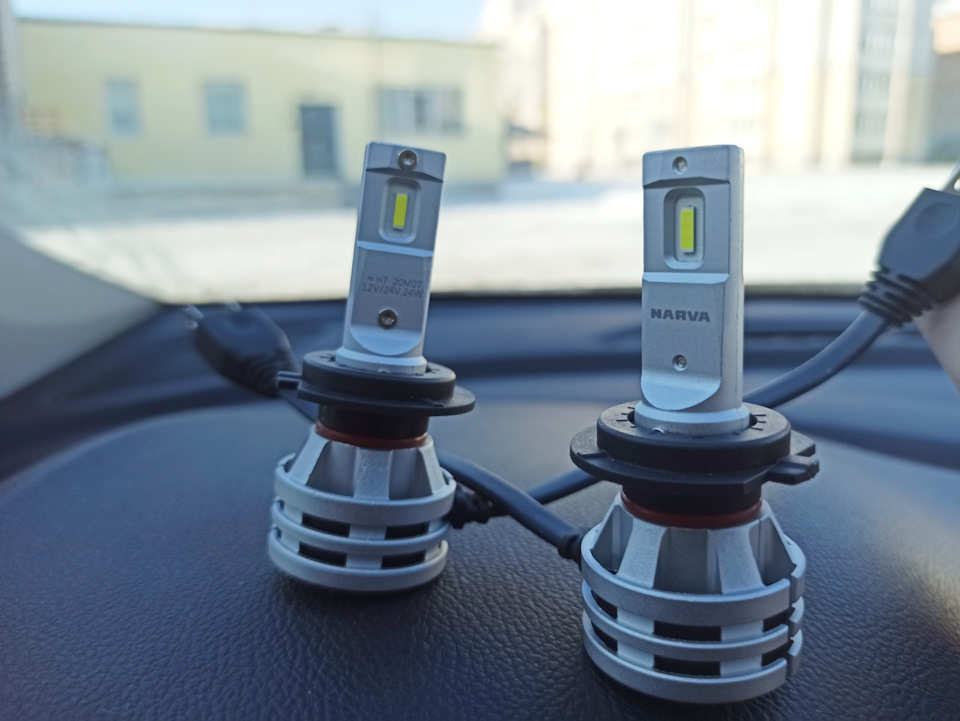 #4 — LED лампы в ближний свет. — Opel Astra K, 1,6 л, 2016 года ...