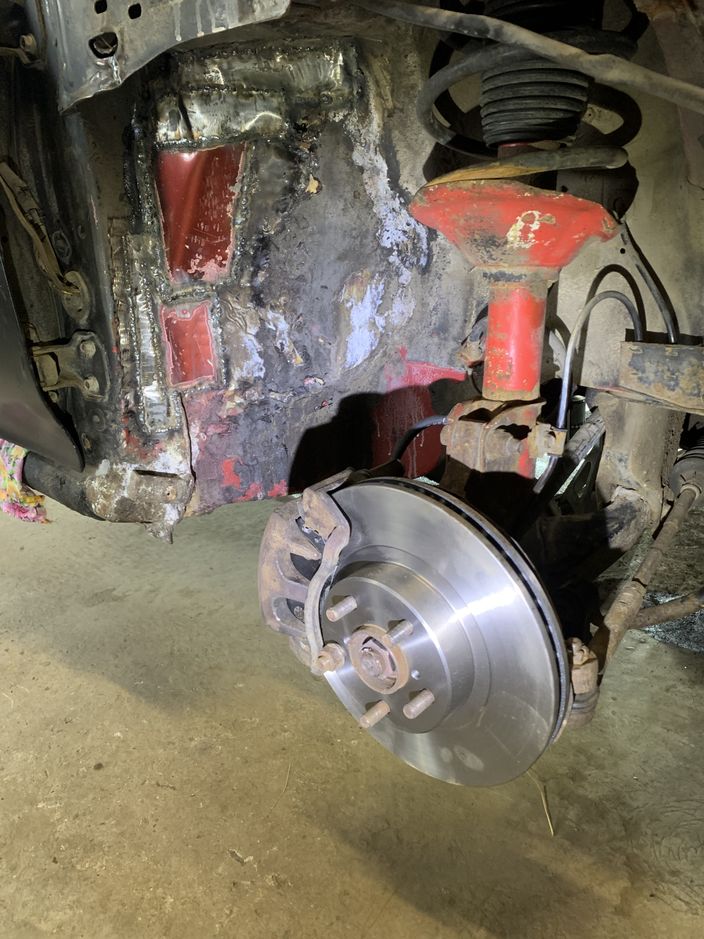 #11 Обслуживание тормозов и мкпп — Subaru Impreza WRX (GC/GF), 2 л ...