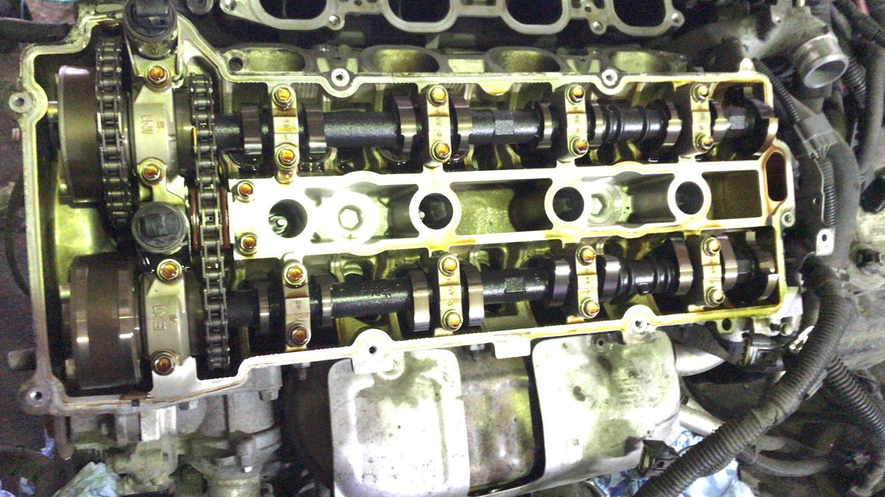 Переуплотнение двигателя Volvo V8 — Volvo S80 (2G), 4,4 л, 2007 года ...