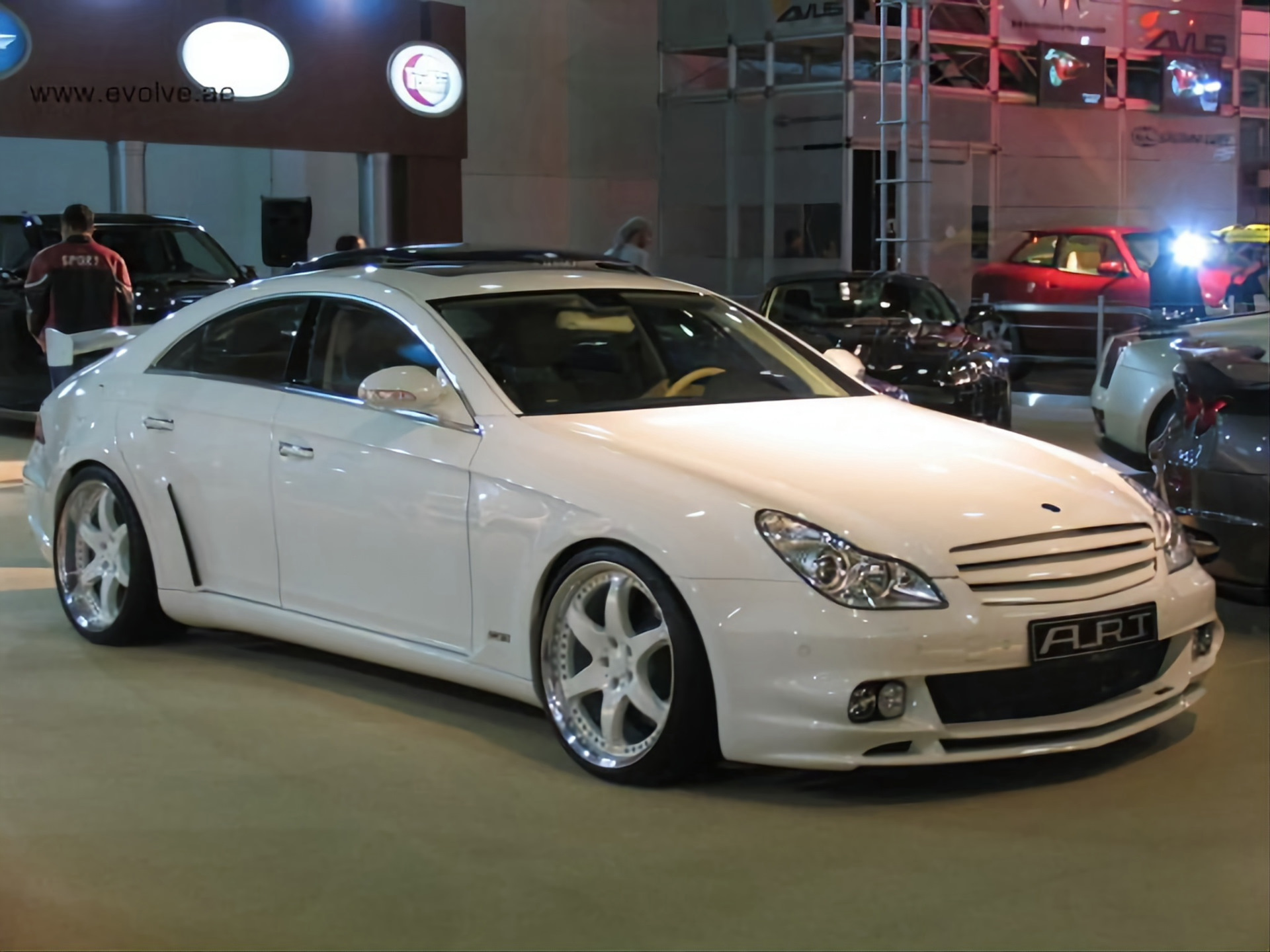 Мой ART Dubai Motor Show 2006 — Mercedes-Benz CLS 55 AMG (C219), 5,4 л, 2006 года | путешествие ...