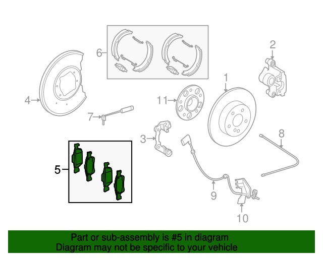 A0054204320 Комплект колодок тормозных Mercedes | Запчасти на DRIVE2