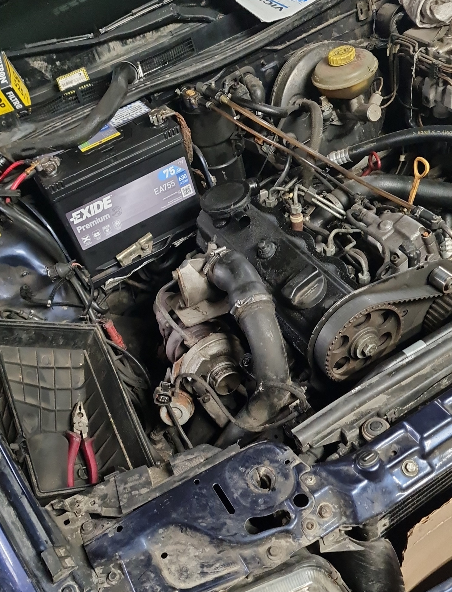 Думал легкое обслуживание а попал на ремонт — Audi 80 B4 1 9 л