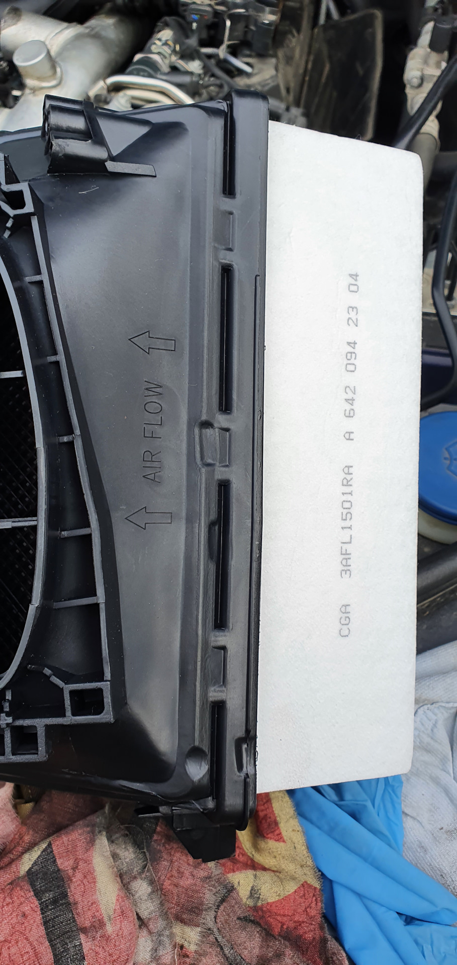 A6420942304 Картридж фильтра воздушного Mercedes | Запчасти на DRIVE2