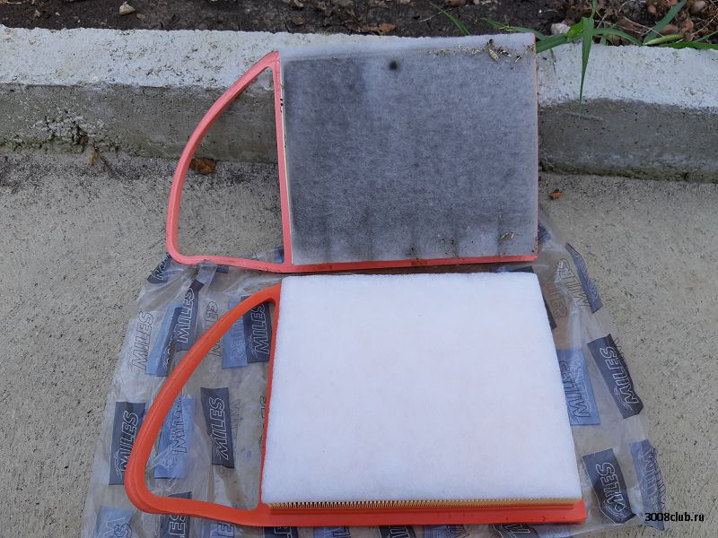 30. Замена крепления короба воздушного фильтра+фильтра — Peugeot 3008 ...