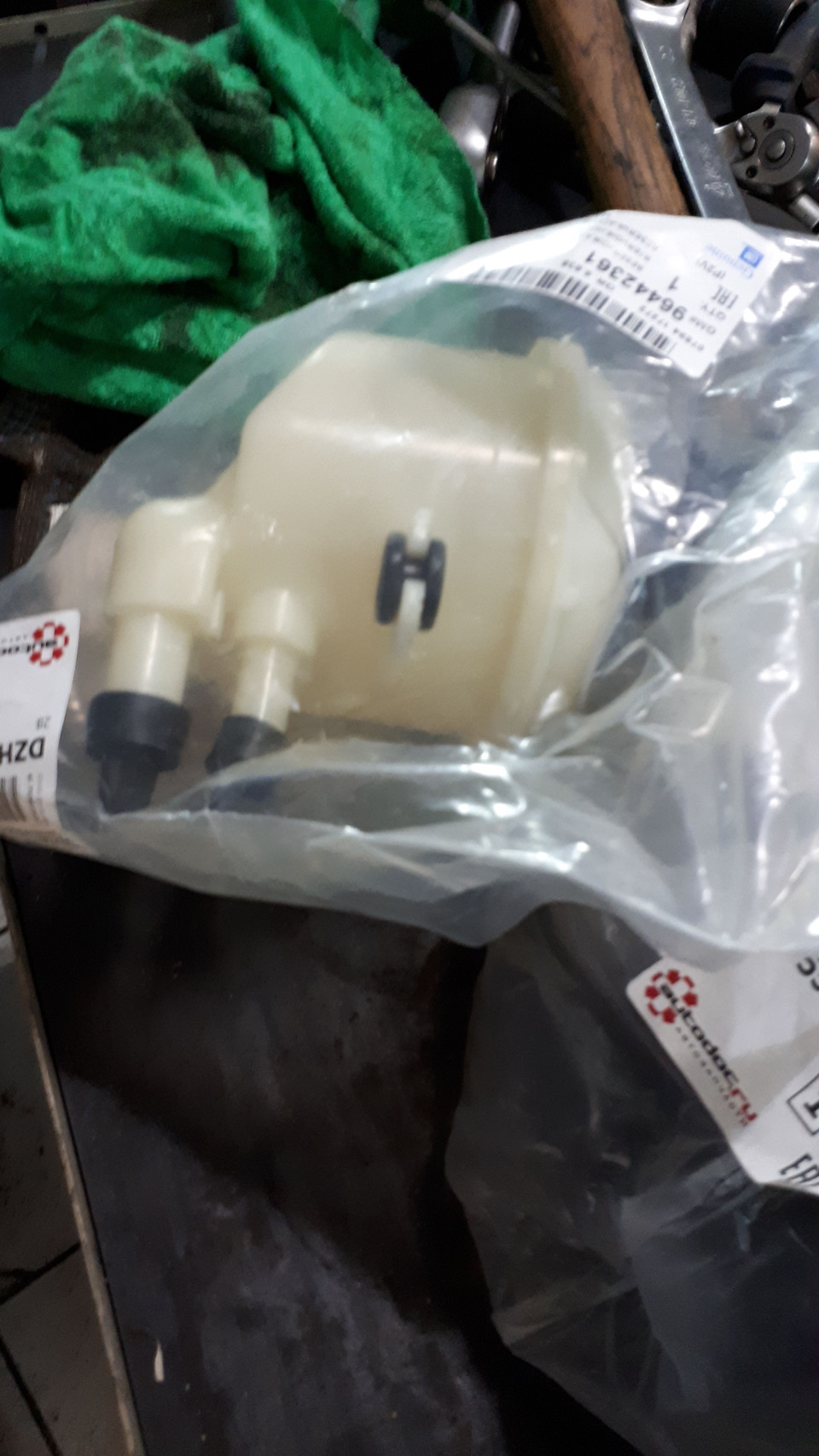 96442361 БАЧОК ЖИДКОСТИ ГУРА GM | Запчасти на DRIVE2